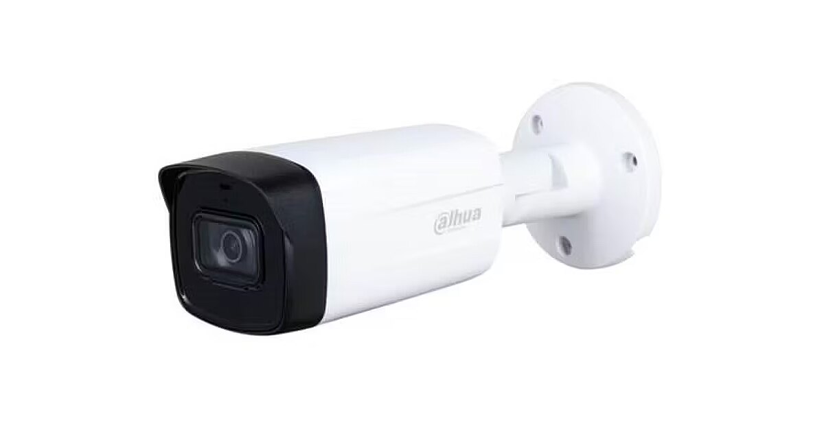 Dahua Bullet, 1620p, 5MP, White (HAC-HFW1500TH-I8-0360B-S2)