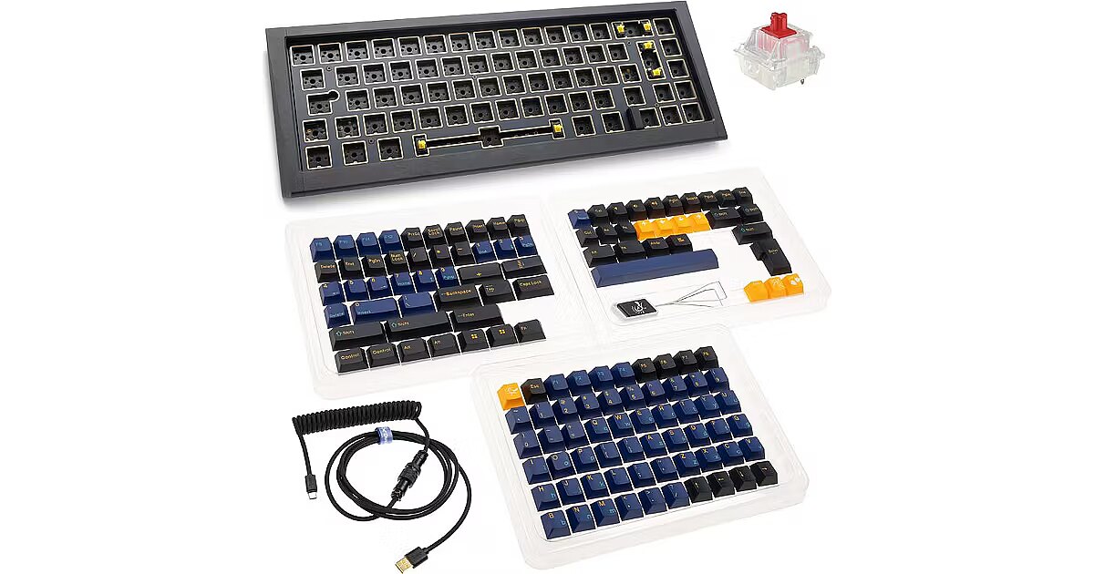 Ducky Outlaw 65 Barebone, ANSI, Black (PKOU2367AST-ANSI01)