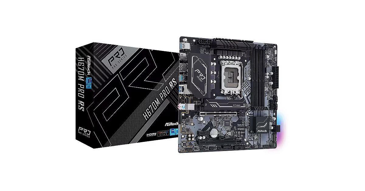ASRock H670M Pro RS (H670M PRO RS)