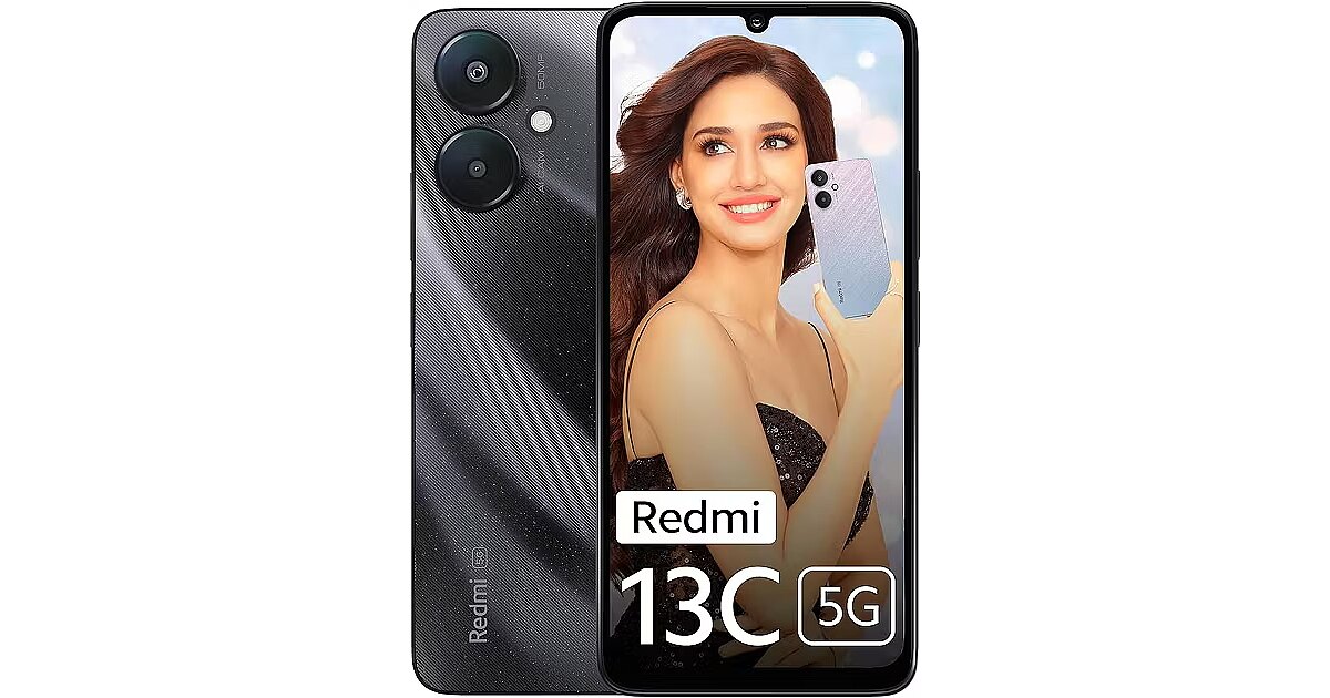 Xiaomi Redmi 13C 5G, 4GB/128GB, Starlight Black (55473)