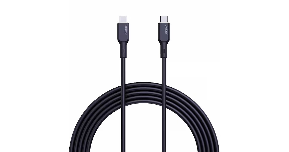 Aukey Circlet Blink Silicone, USB-C Cable, 1m (CB-SCC241)