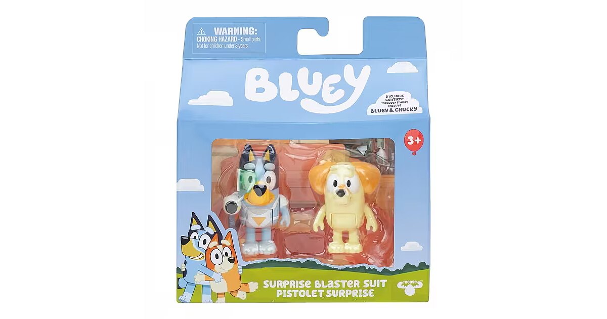Tm Toys Figures Bluey 2-pak (BLU17652)