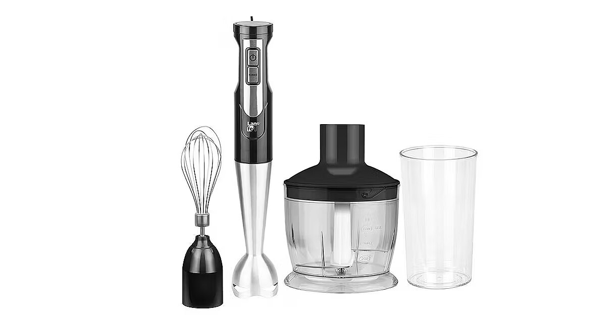 Lafe hnd blender set BRK-003A, Black/Silver (Lafe BRK-003A)