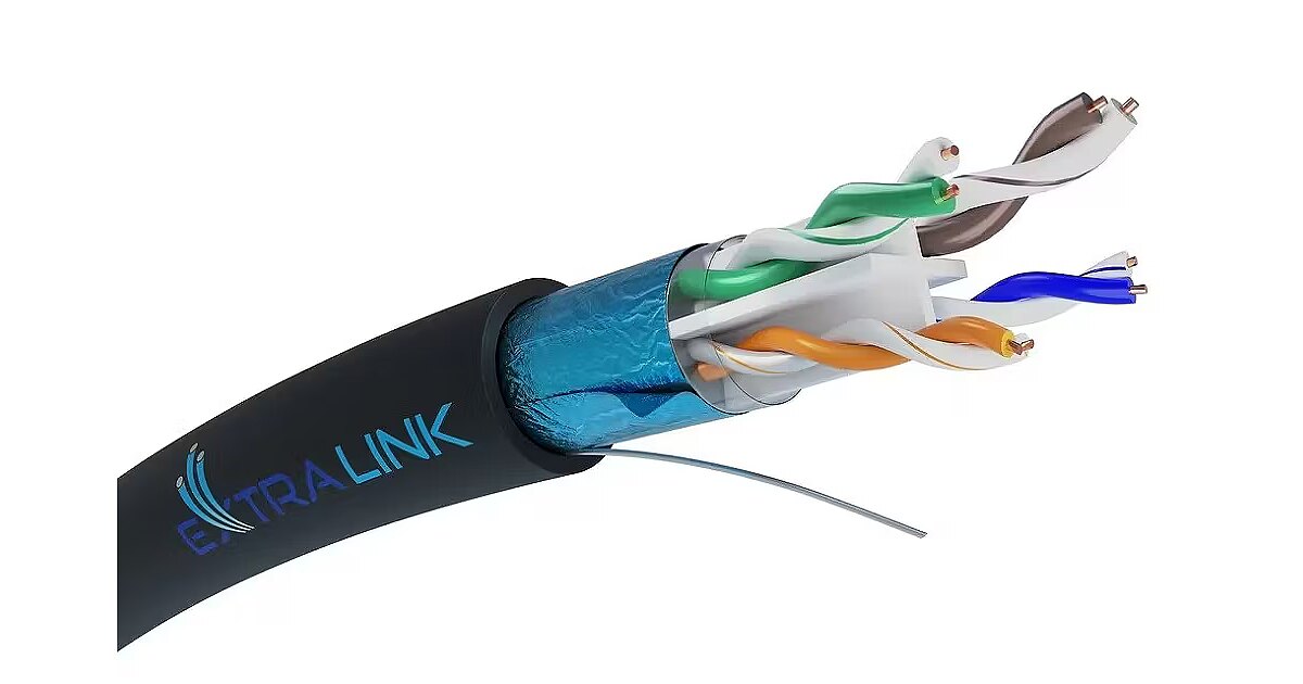 ExtraLink Network cable CAT6 FTP external 305M (EX.17108)