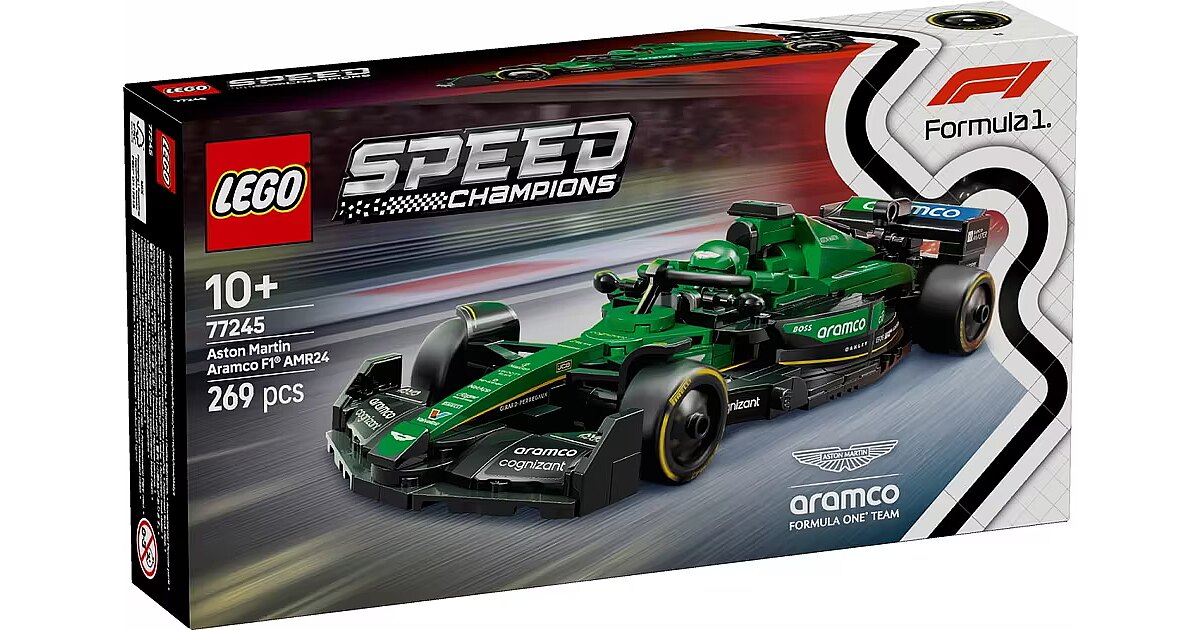 Lego Speed Champions 77245 Bolid F1 Aston Martin Aramco AMR24 (77245)