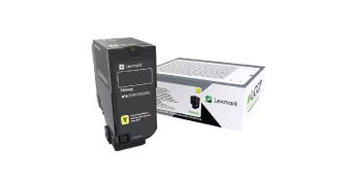 Lexmark Lexmark CS720 Yellow Standard Yield Toner Cartridge Lexmark ...