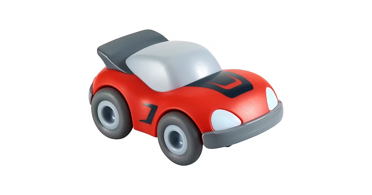 HABA ball track Kullbü - red sports car, toy vehicle (304711)