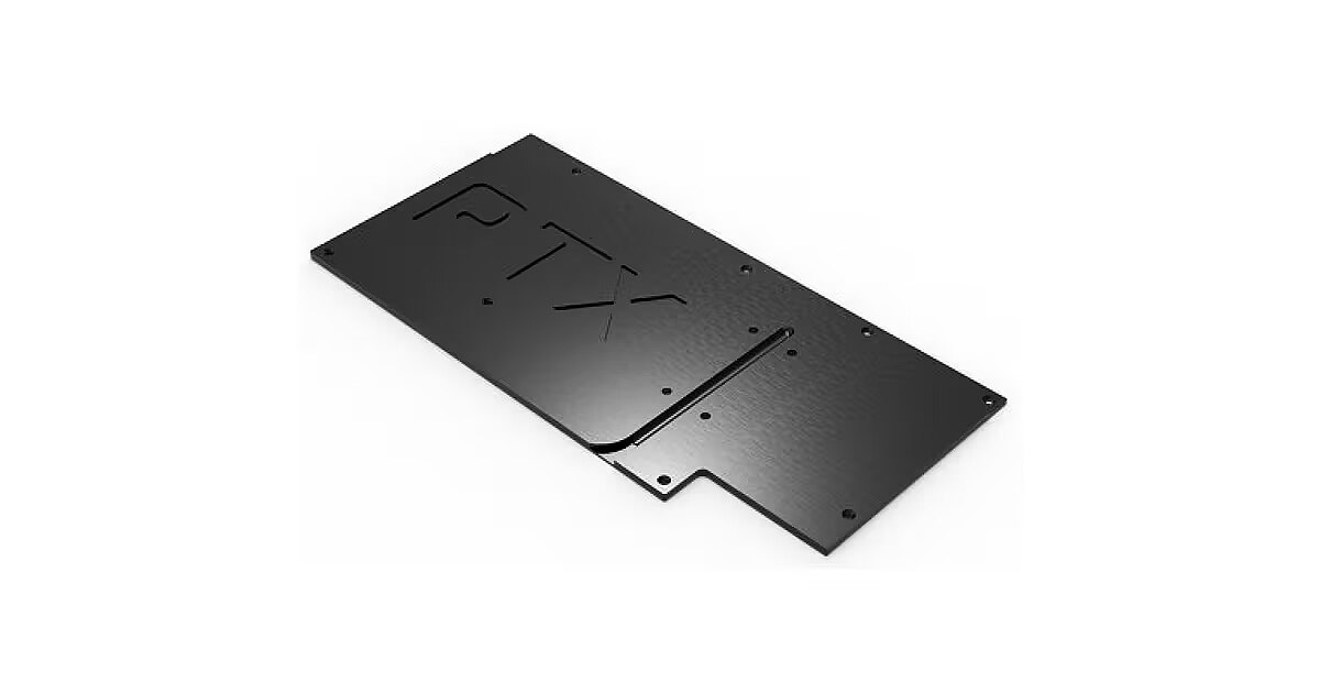 Aqua Computer Backplate for kryographics NEXT RTX 3080 Strix / RTX 3090 ...