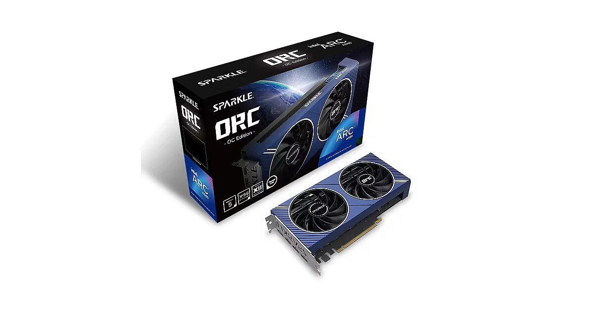 Sparkle Intel Arc A580, 8GB GDDR6, ORC OC (1A1-S00401401G)