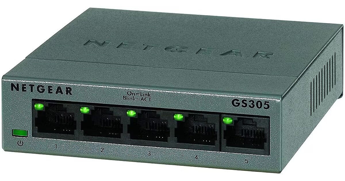 Netgear GS305, 5X 1G (GS305-300PES)