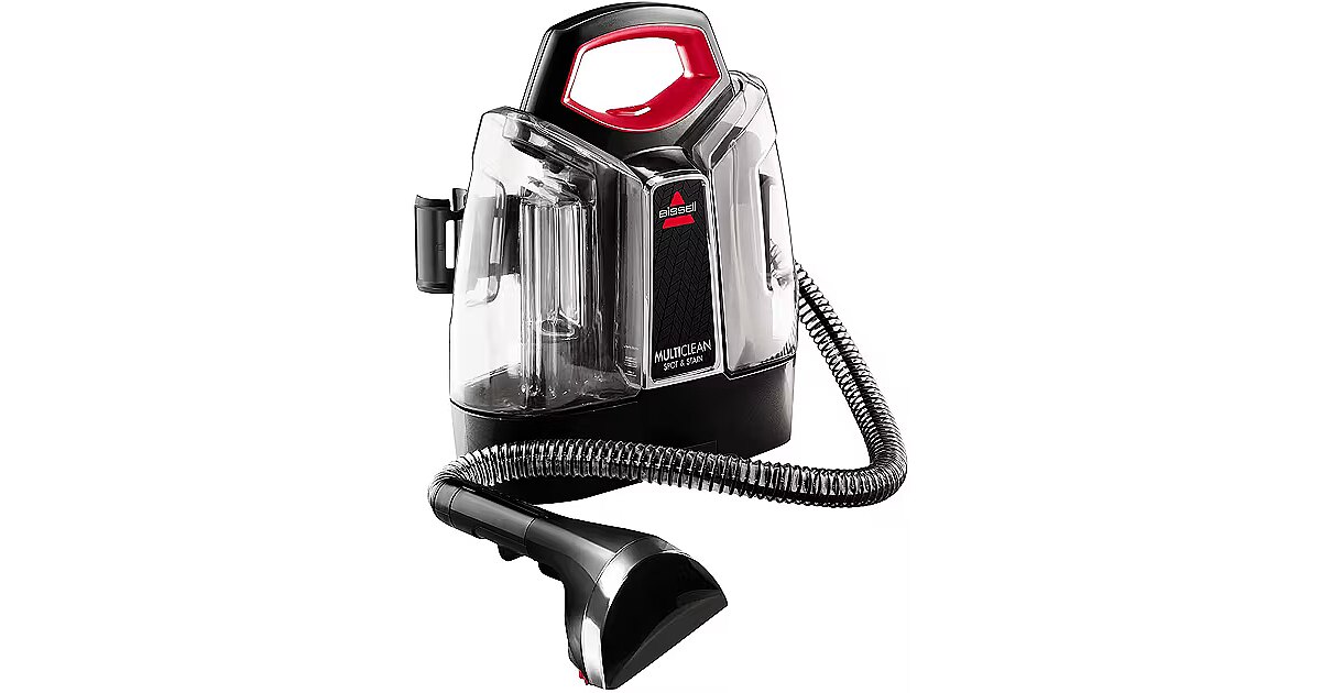 Bissell MultiClean Spot & Stain SpotCleaner, Black/Red (4720M)