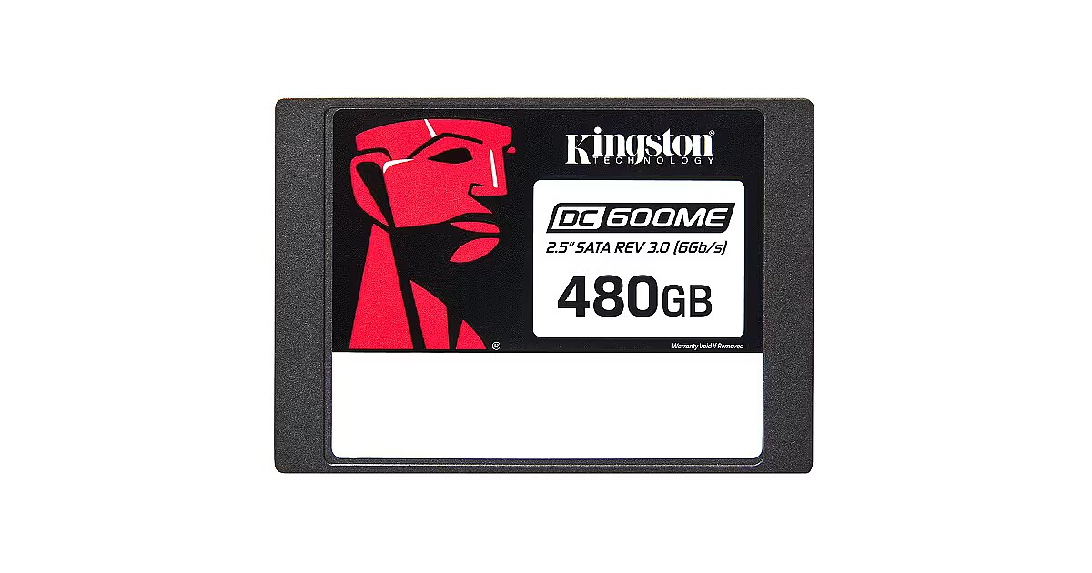 Kingston Technology 480G DC600ME (Mixed-Use) 2.5" Enterprise SATA SSD ...