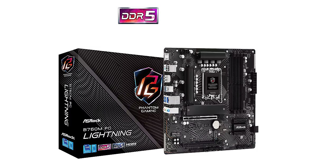 Asrock B760M PG Lightning (B760M PG LIGHTNING)
