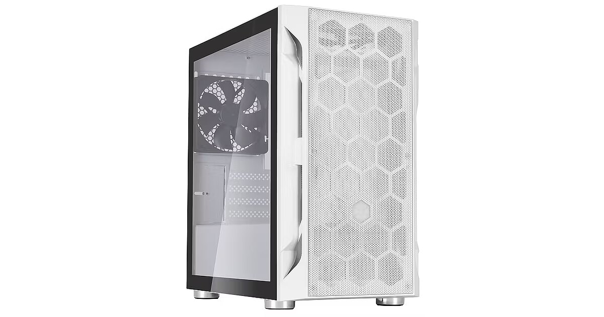 Silverstone Fara H1M, Tempered Glass, White (SST-FAH1MW-G)