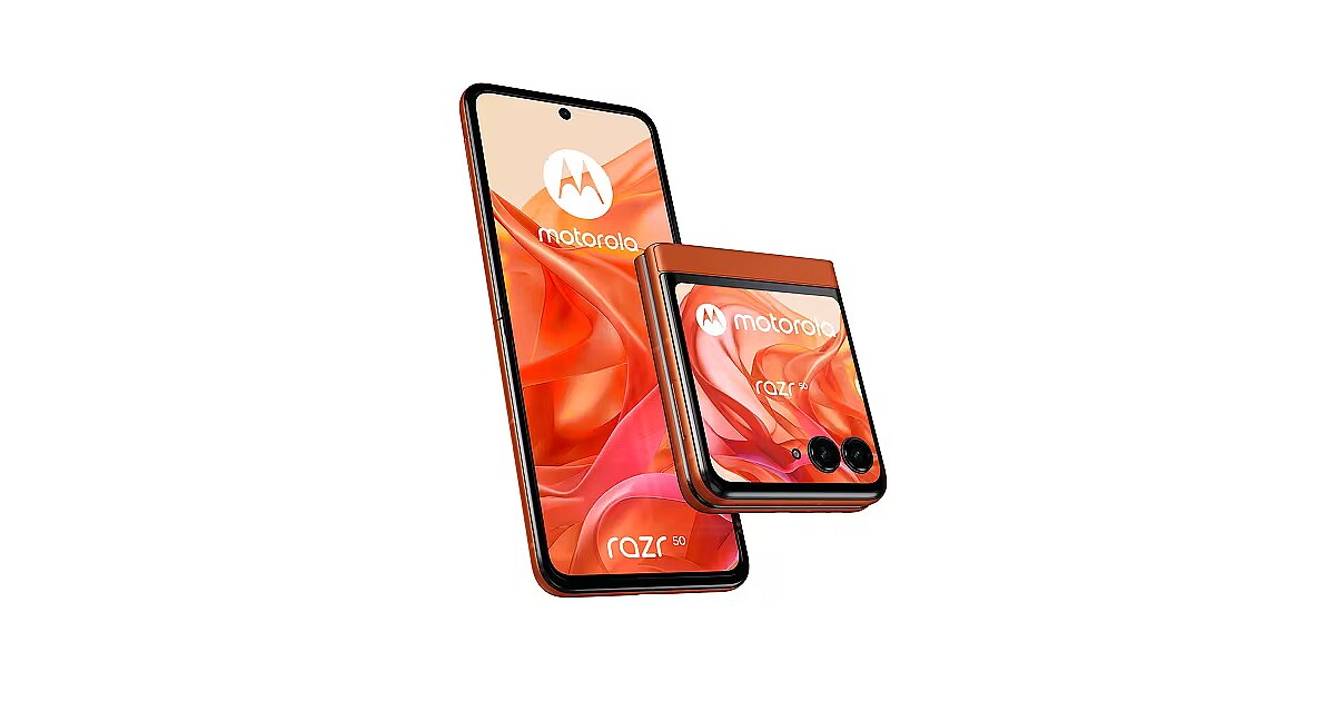 Motorola Razr 50, 8GB/256 GB, Spritz Orange (PB200011SE)