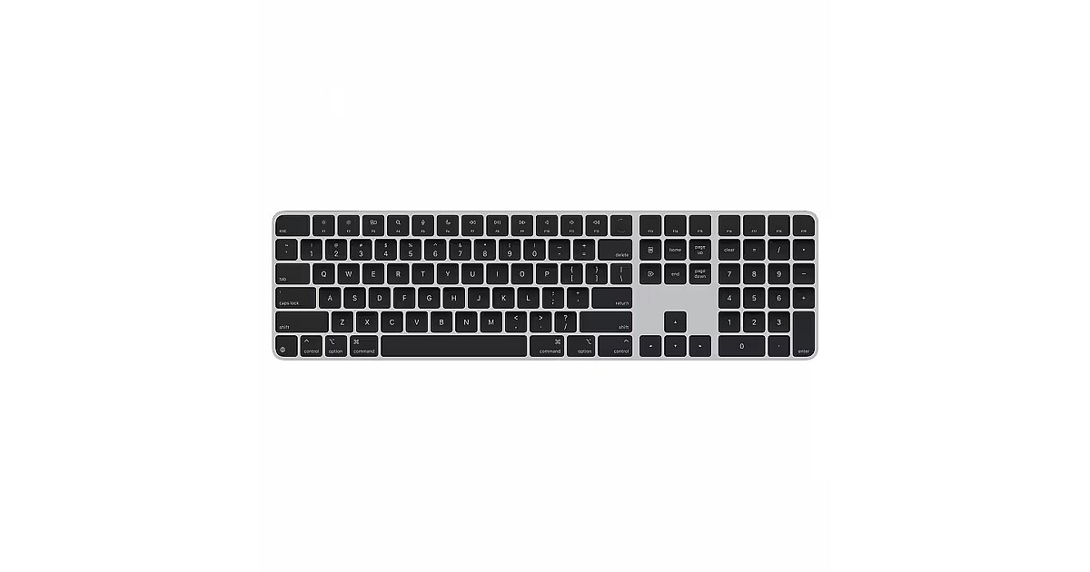 Apple Magic Keyboard with Touch ID and Numeric Keypad for Mac models ...