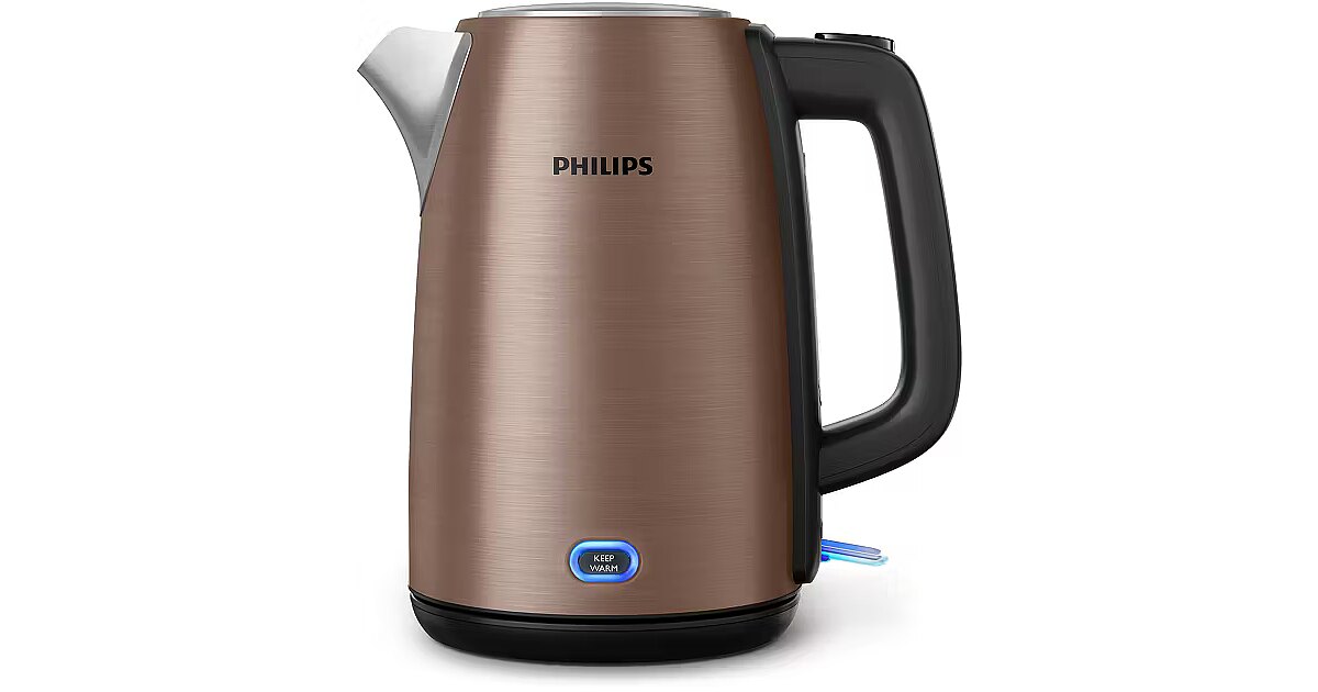 Philips HD9355/92 Viva Collection, Stainless steel/Copper (HD9355/92)