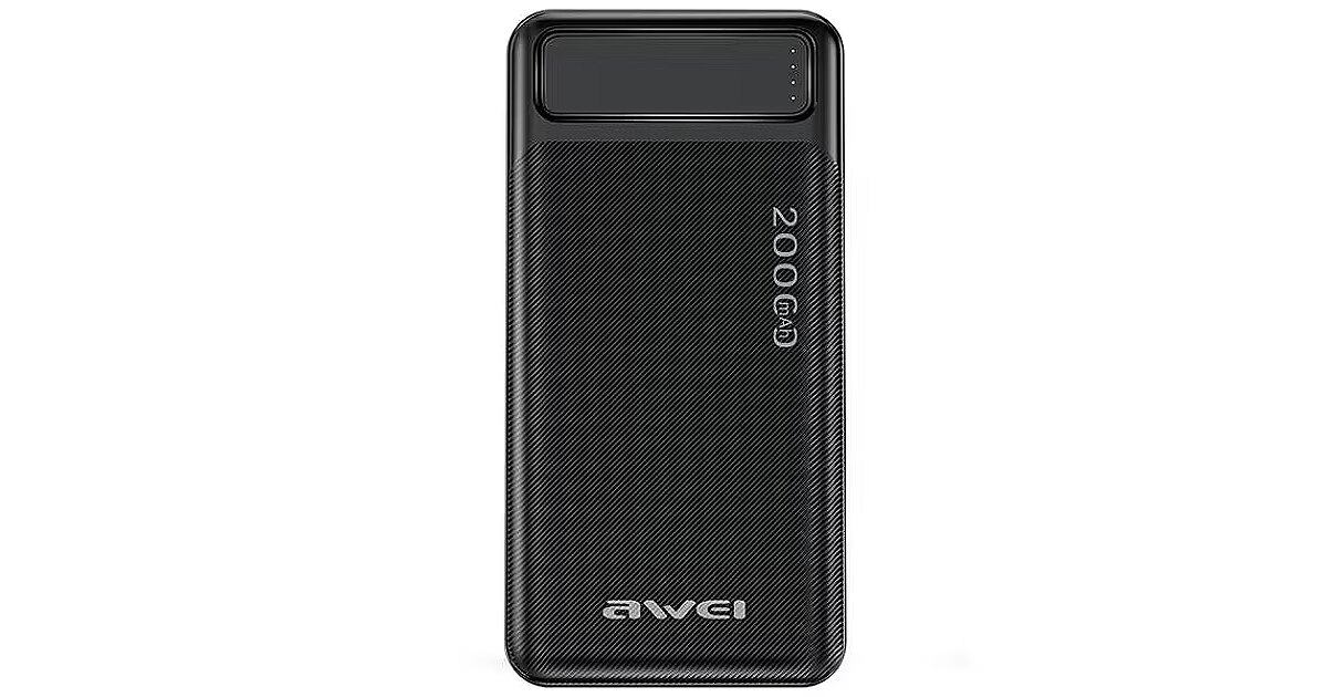 Awei P6K, 20000 mAh, Black (AWE000145)