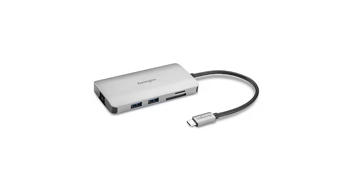 Kensington SD4840P USB-C 10Gbps Triple Video Driverless Docking Station ...