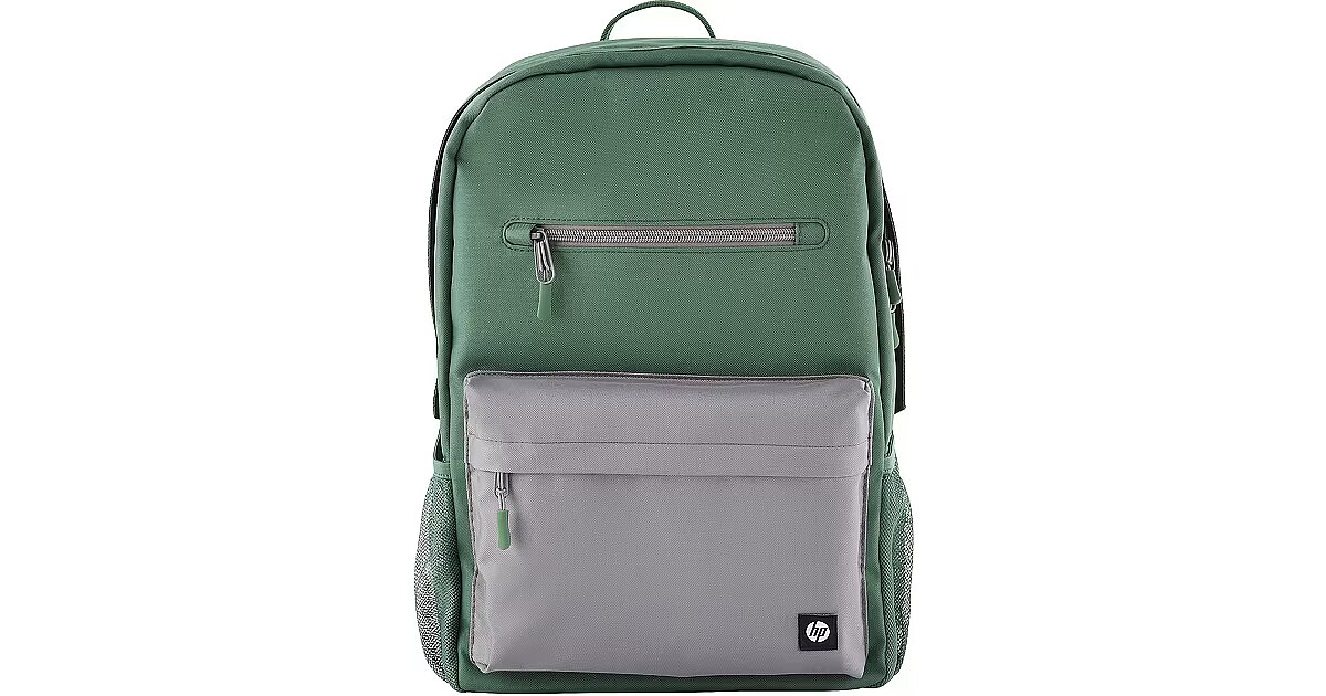 Hewlett Packard Campus Backpack, 15.6", Green (7J596AA)