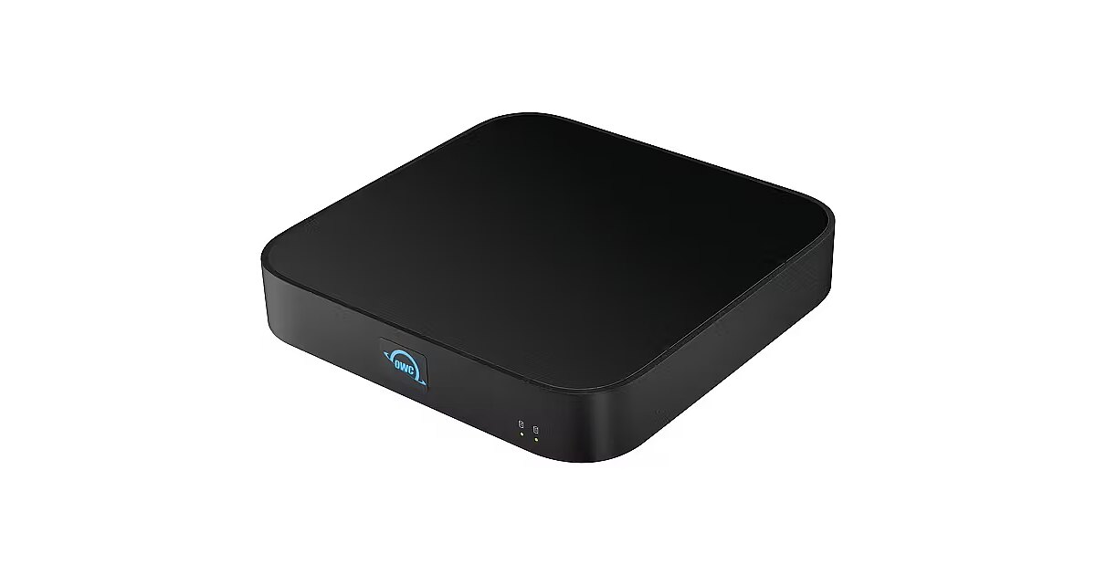 OWC miniStack STX, Thunderbolt 4, drive enclosure (black, stackable ...
