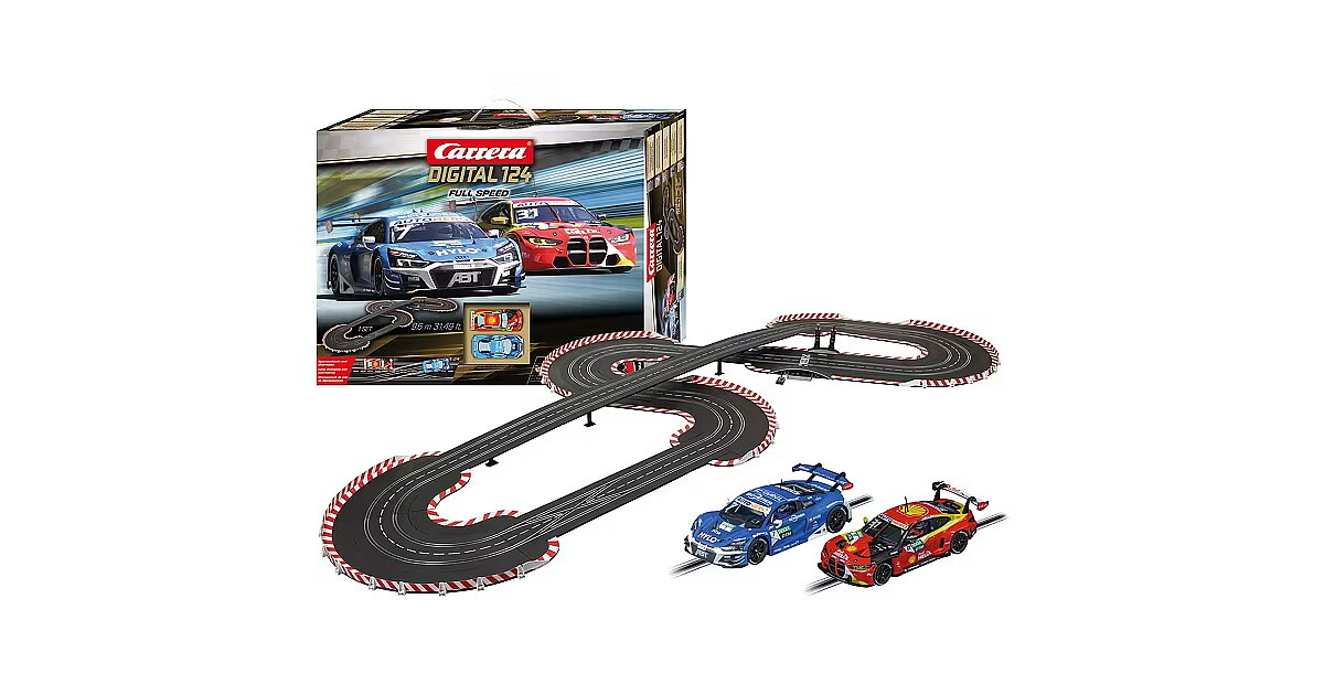 Carrera DIGITAL 124 DTM Full Speed, racetrack (20023633)