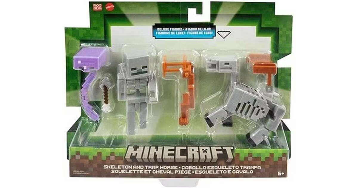 Mattel Figures Minecraft Ravager and Raid (GTT53/HMD60)