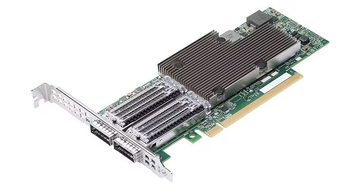 Broadcom BCM957508-P2100G network card Internal Fiber 100000 Mbit/s ...