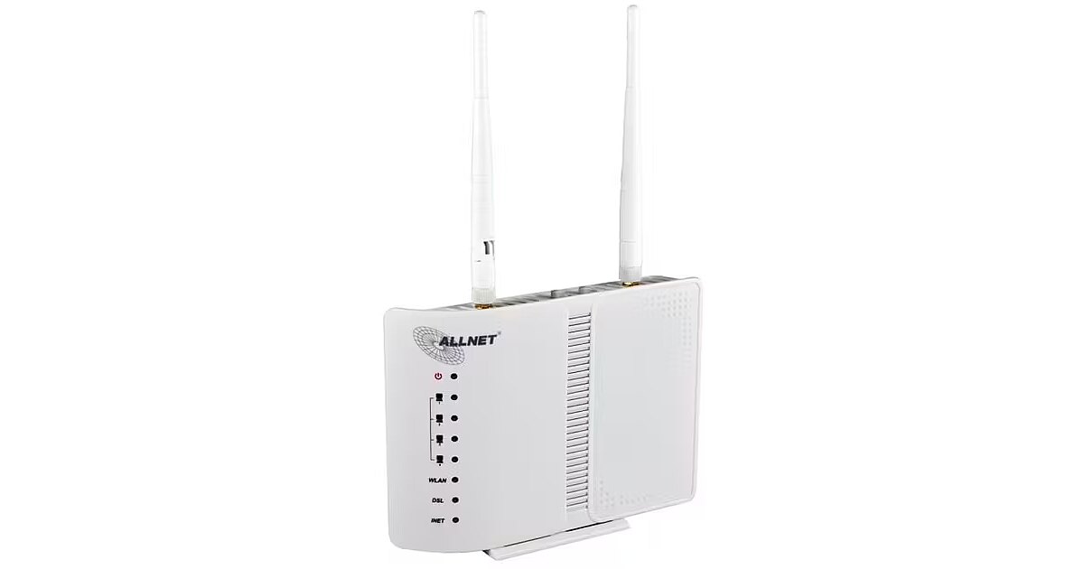 ALLNET Router ADSL2+ Bridge Modem & WLAN AP (ALL-WR02400N)