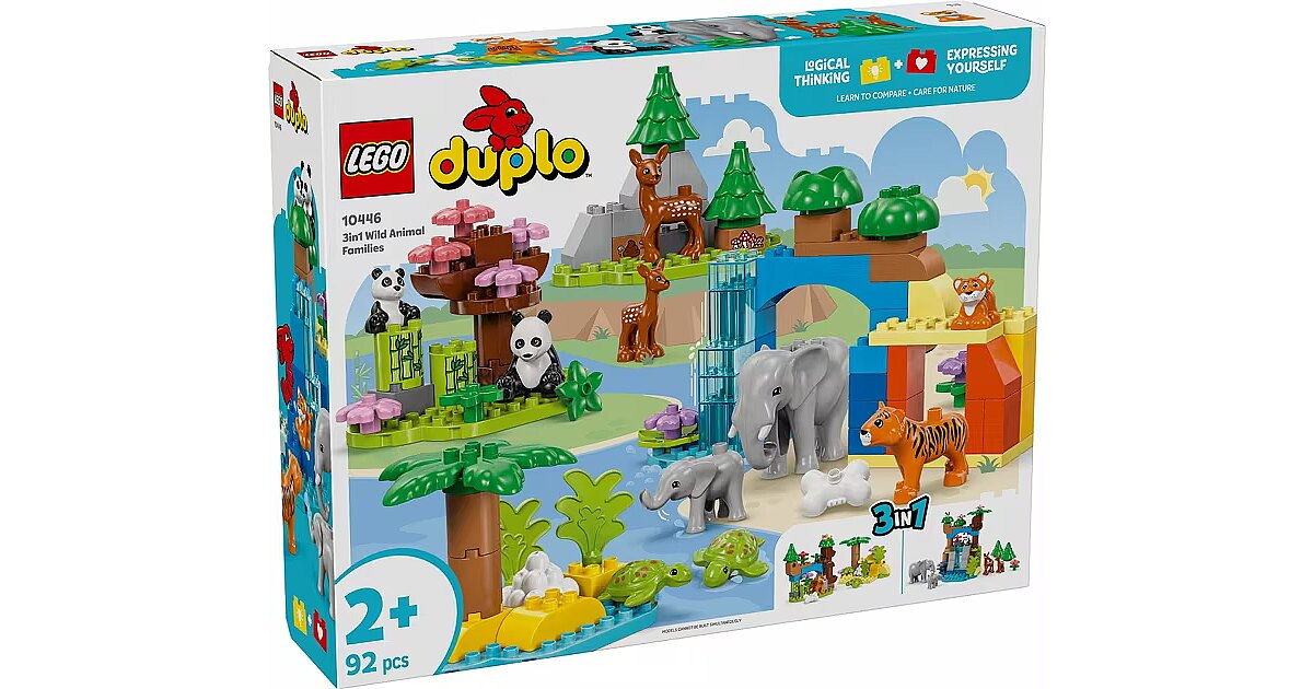 Lego DUPLO 10446 3in1 Wild Animal Families (10446)