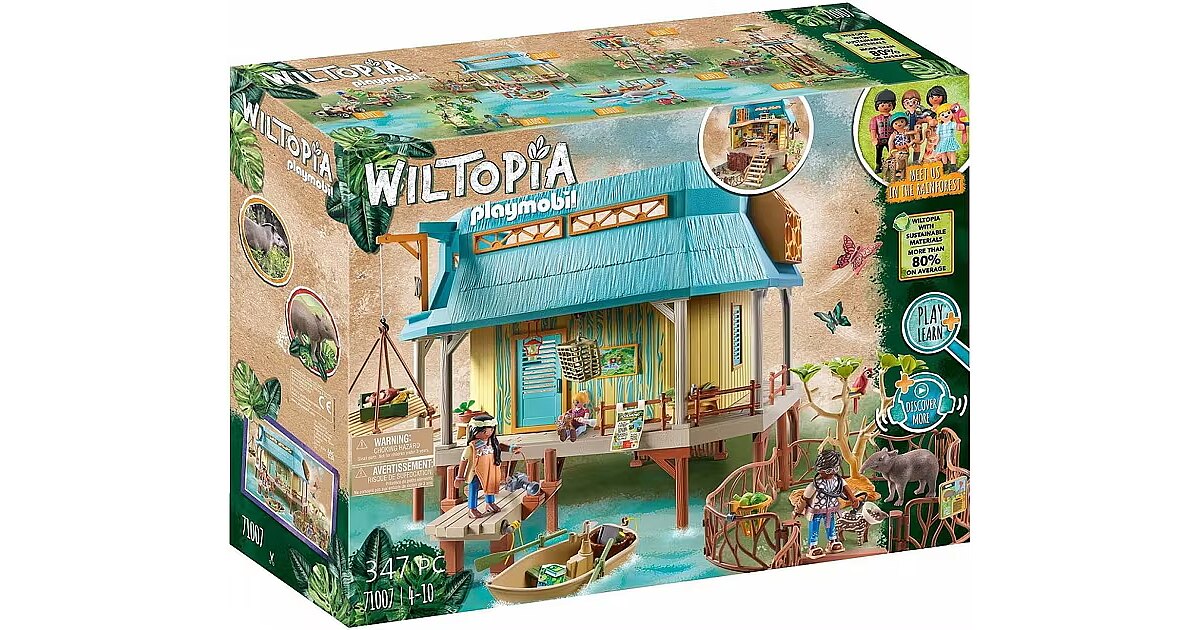 Playmobil Figures set Wiltopia 71007 Animal Care Station (71007)