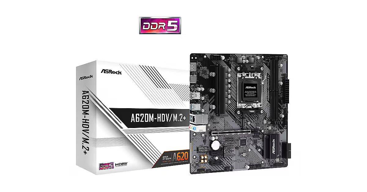 Asrock A620M-HDV/M.2+ (A620M-HDV/M.2+)
