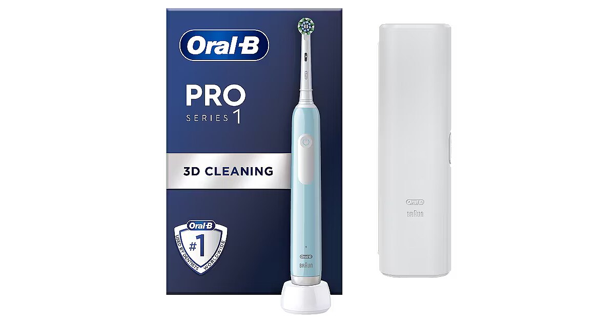 Braun Pro Series 1, Caribbean Blue - Including travel case (D305.513.3X)
