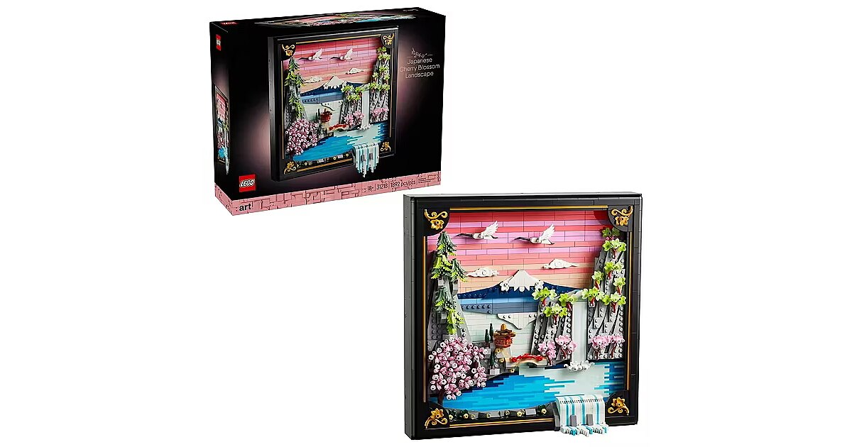 Lego ART 31218 Japanese Cherry Blossom Landscape (31218)
