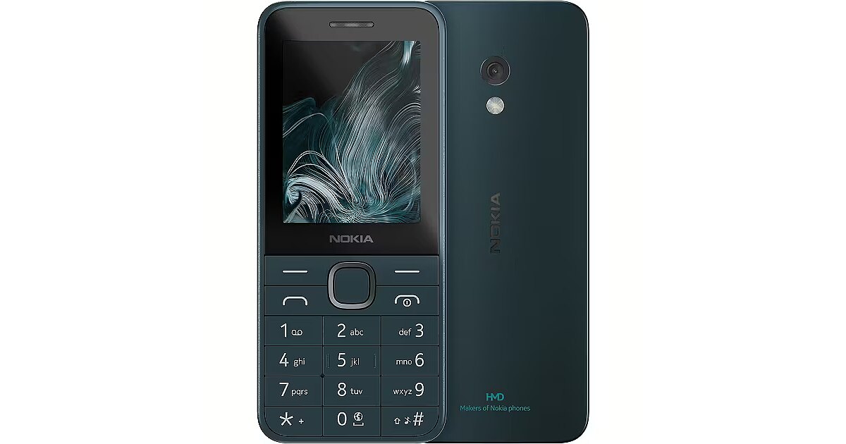 Nokia 225 4G (2024), Blue (1GF025FPG2L12)
