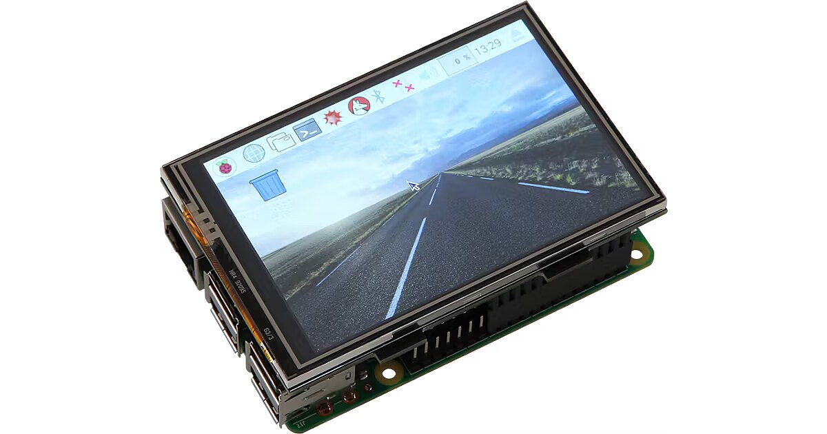 Raspberry Pi 3,5" Touchscreen-Display (RB-TFT3.5)