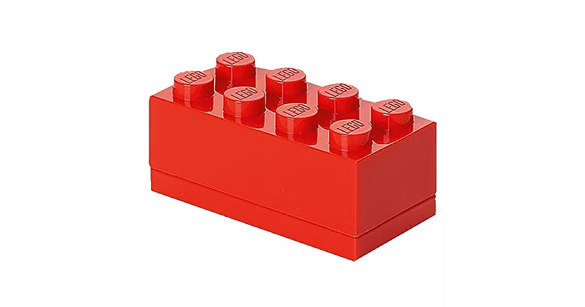 Room Copenhagen LEGO Mini Box 8 red - RC40121730 (40121730)