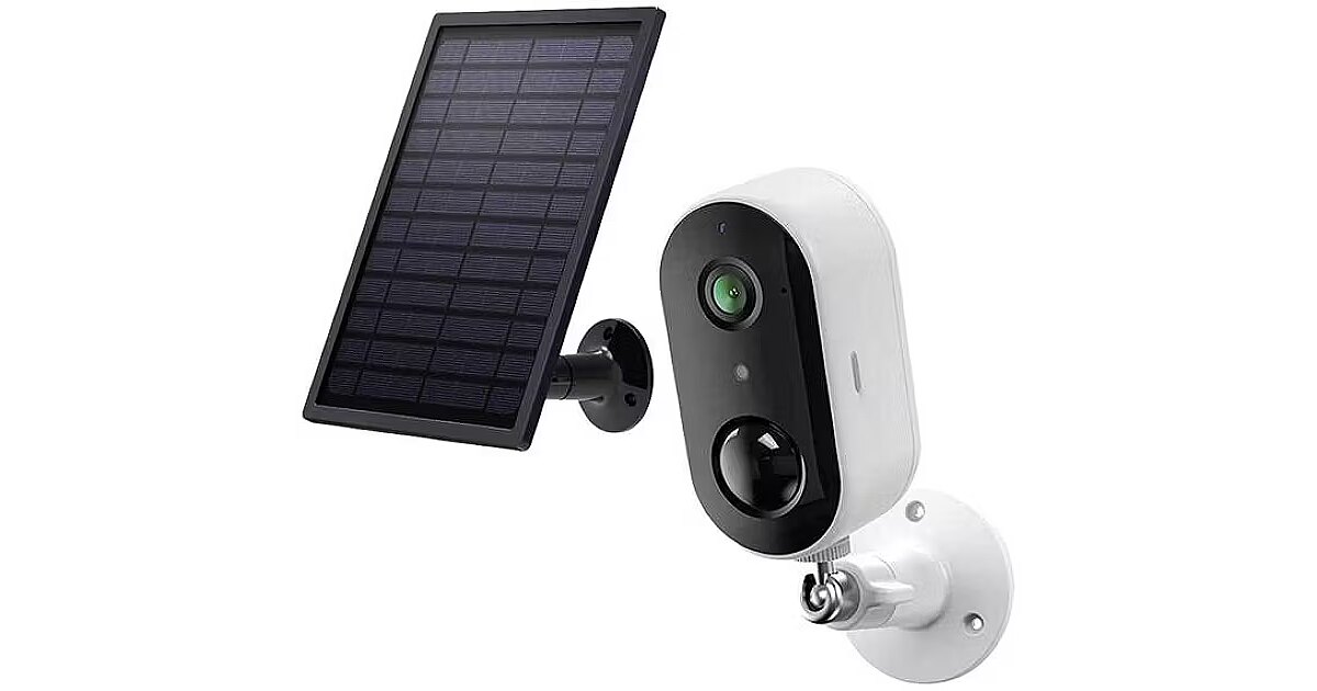 Arenti GO1+SP1, 1080p Full HD, Wi-Fi, Battery Camera With Solar Panel ...