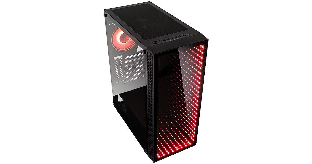 Kolink Void Rift, ARGB,Tempered Glass, Black (VOID RIFT)