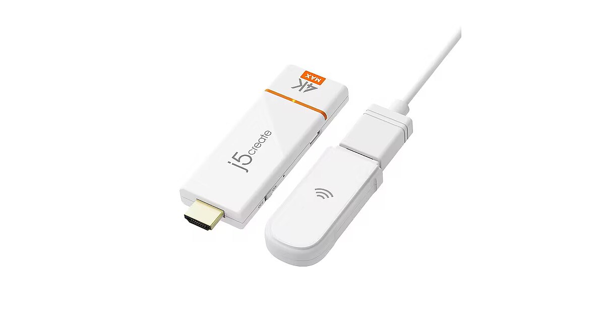 J5create SCREENCAST 4K MAX WIRELESS DISPLAY ADAPTER (JVAW76MAX-N)