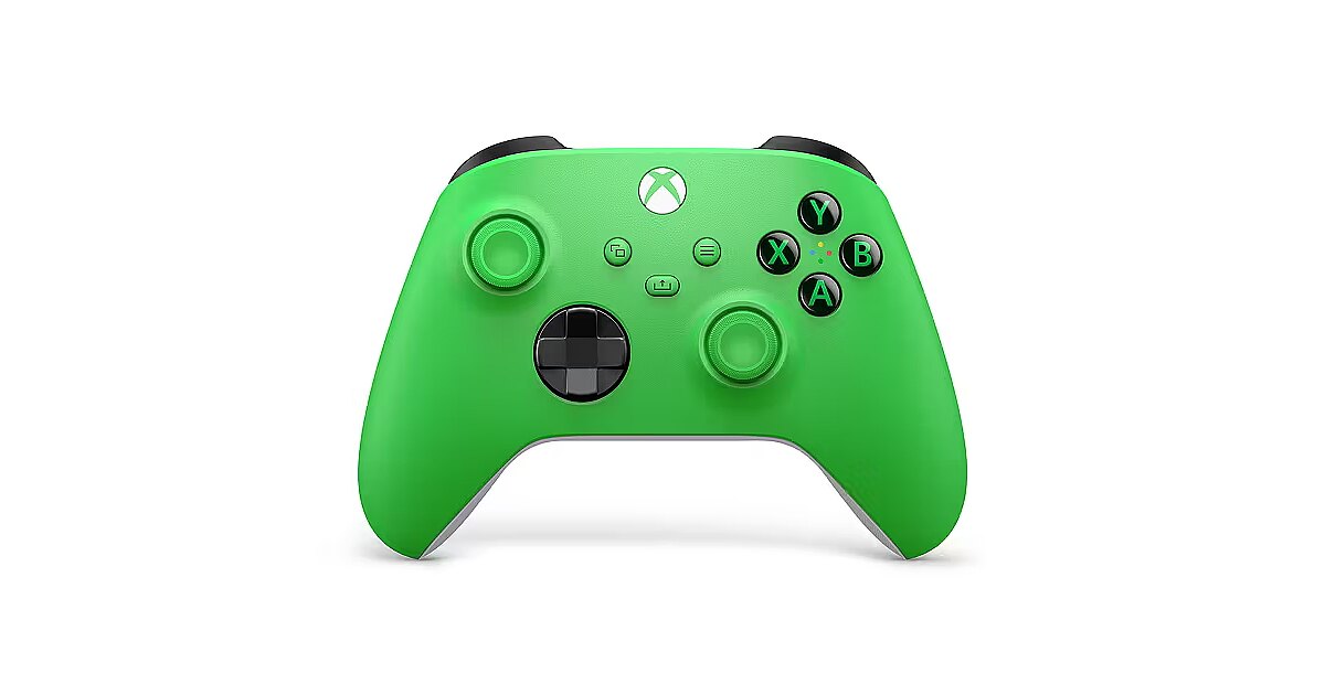 Microsoft Xbox Series X Controller, Velocity Green (QAU-00091)