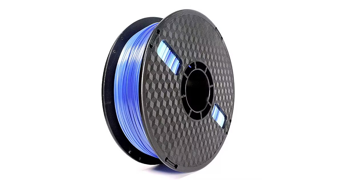 Gembird PLA Silk Ice Filament, Ice Blue / Dark Blue (3DP-PLA-SK-01-ICE)