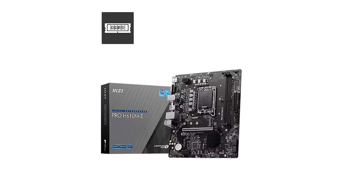 MSI PRO H610M-E DDR5 (7D48-019R)