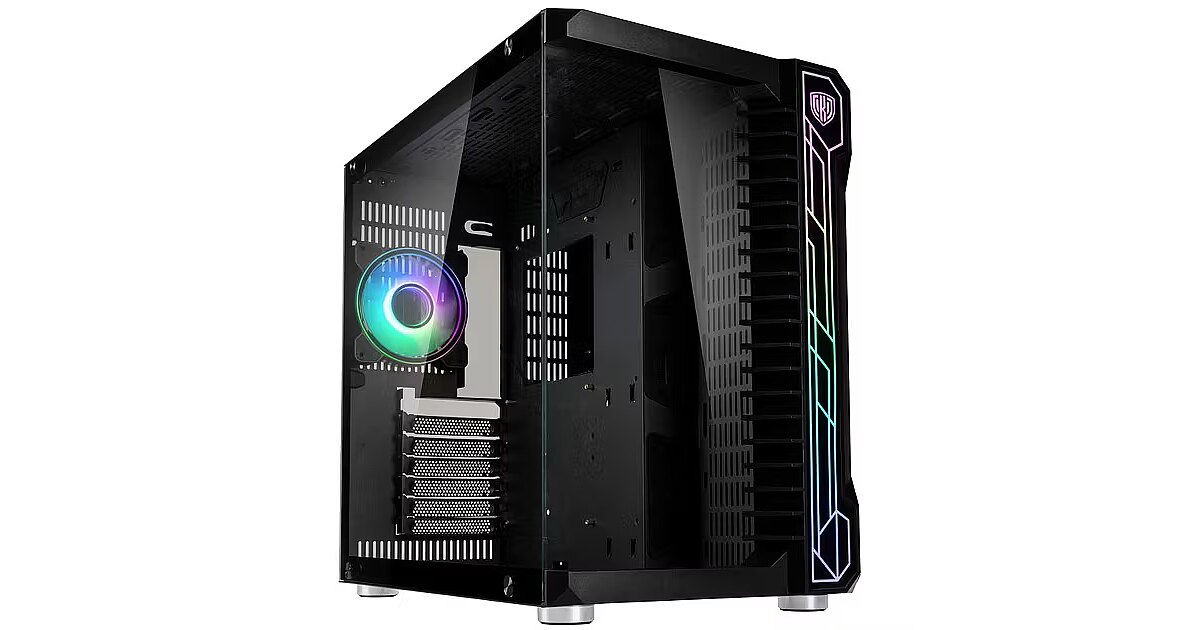 Kolink Unity Code X, ARGB, Tempered Glass, Black (UNITY CODE X)