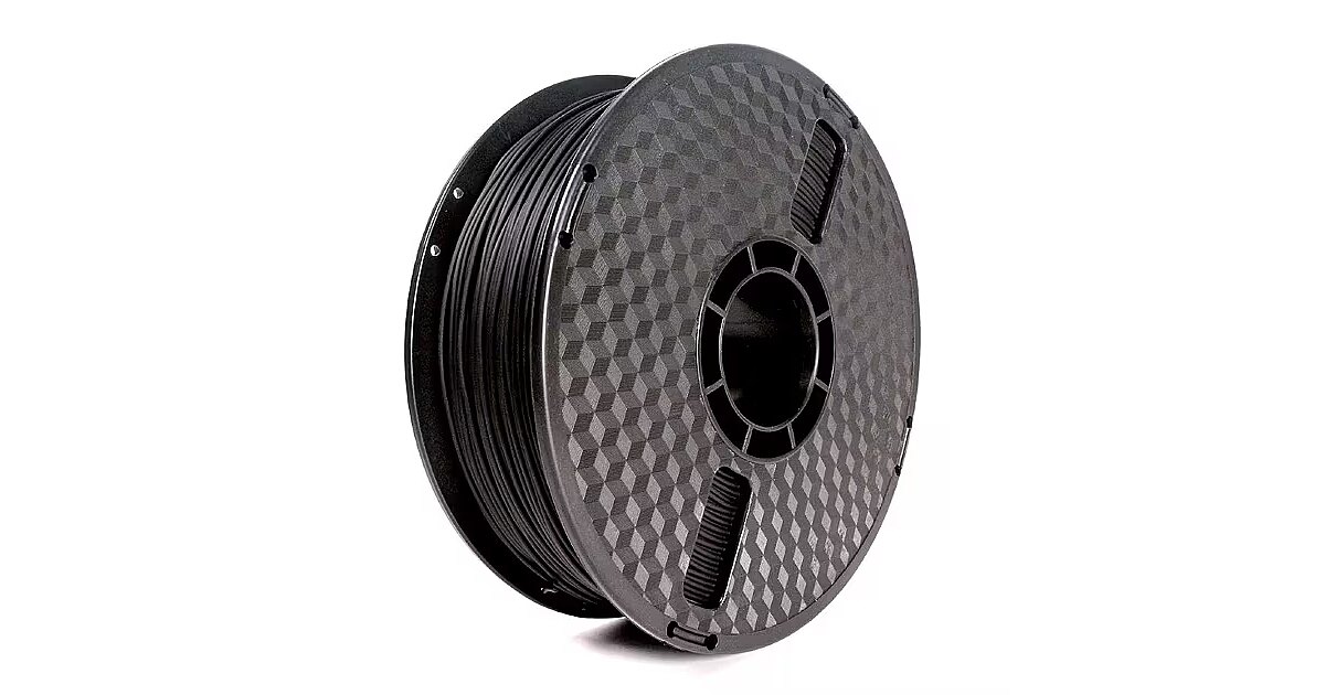 Gembird PLA Flexible Filament, Black (3DP-PLA-FL-01-BK)
