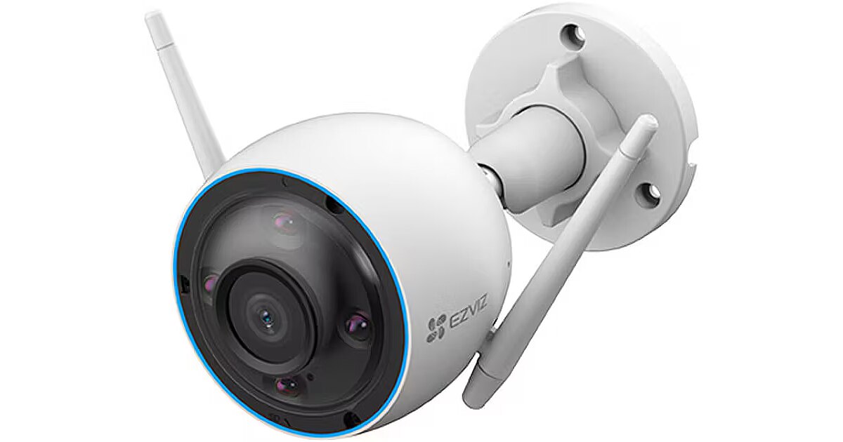 EZVIZ H3, 3K, 1620p, 5MP, WDR, AI Powered, White (CS-H3 (5MP))