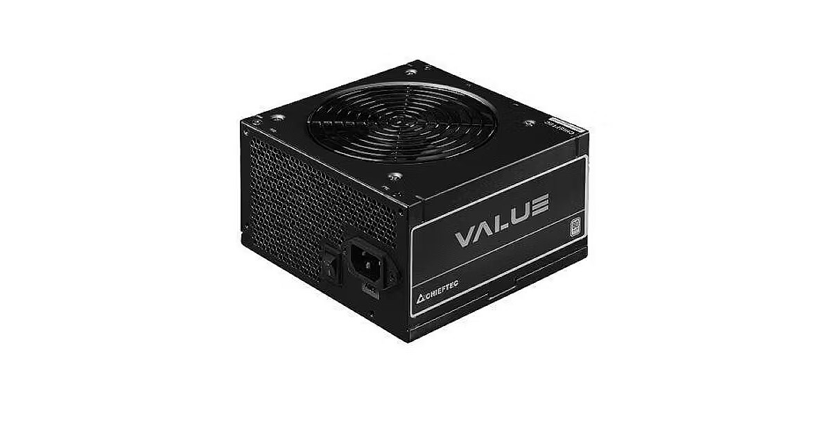 Chieftec Value Series Black, 600W, 80PLUS, Bulk (APB-600B8-BK)