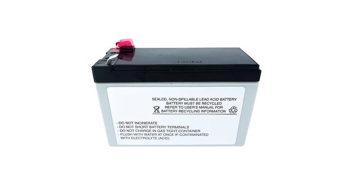 Origin Storage REPLACEMENT UPS BATTERY CARTRIDGE RBC2 FOR APC BACK-UPS ...