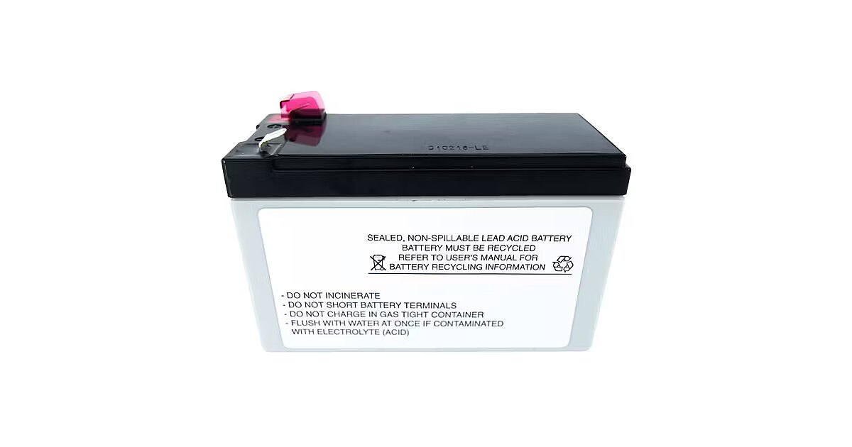 Origin Storage REPLACEMENT UPS BATTERY CARTRIDGE APCRBC110 FOR BACK-UPS ...