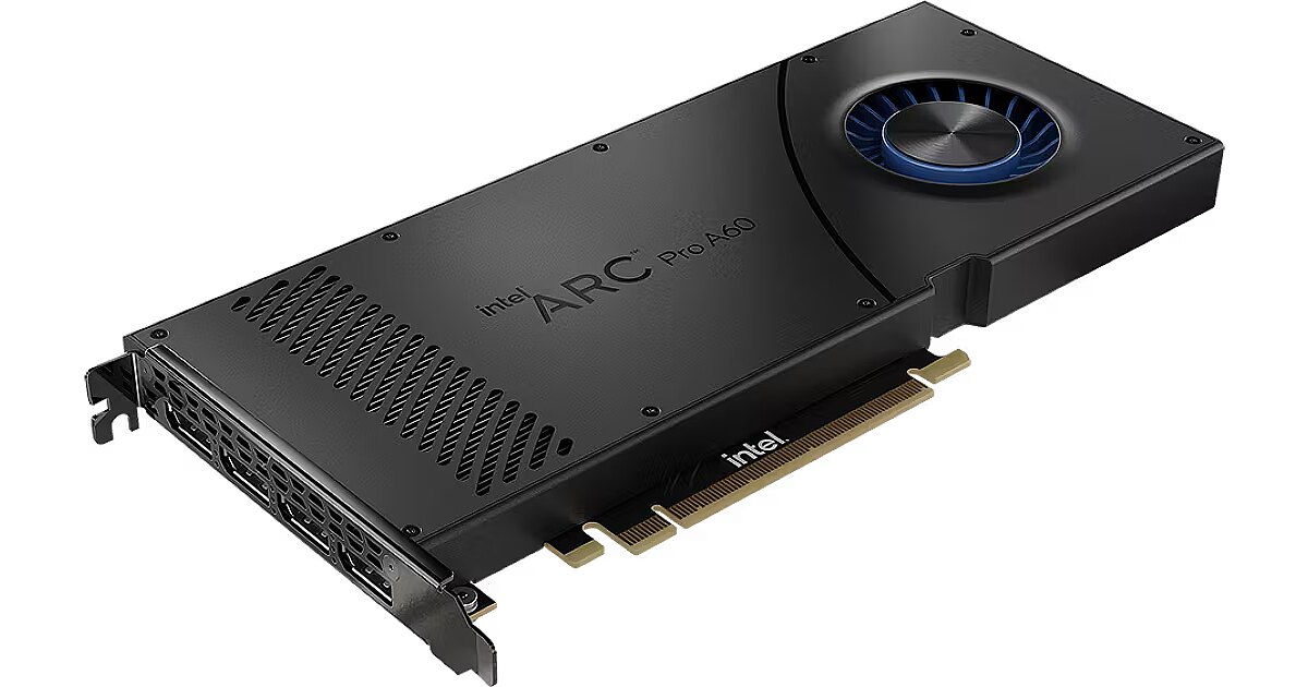 Intel Arc Pro A60, 12GB GDDR6 (23P04E00BA)